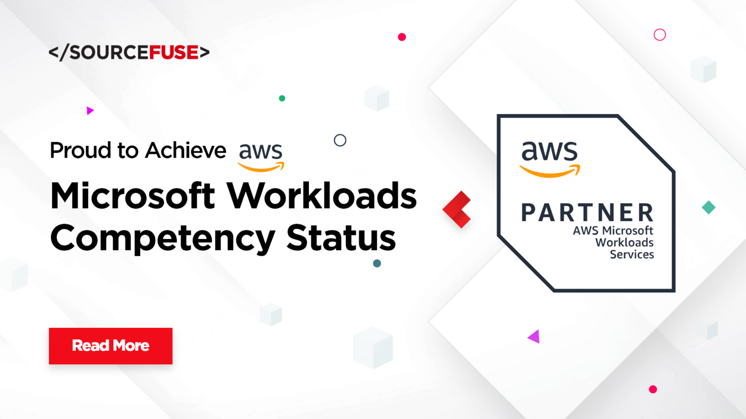 SourceFuse Achieves AWS Windows Workload Competency